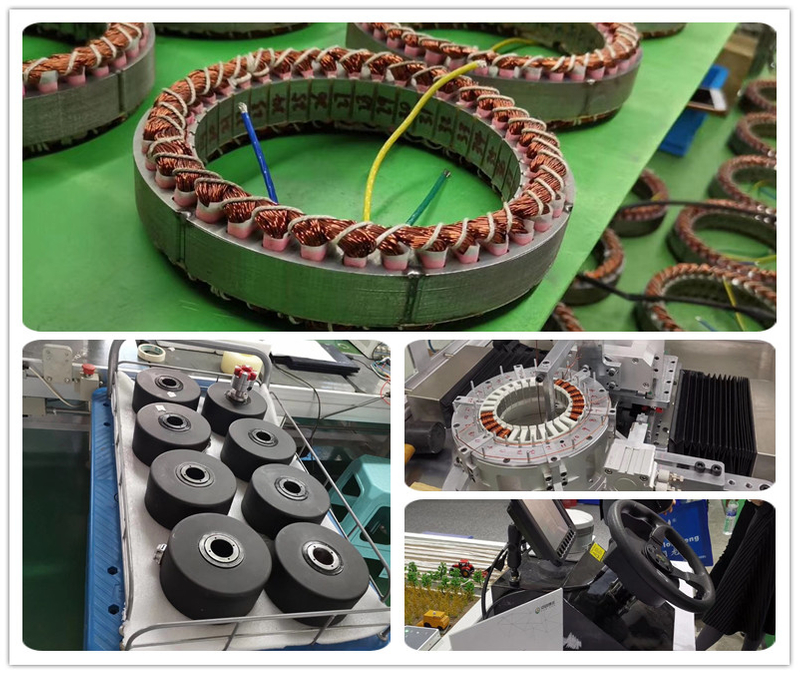 12v 7N.m 50w Automatic Steering Wheel Motor for Forklift truck-Roller ...