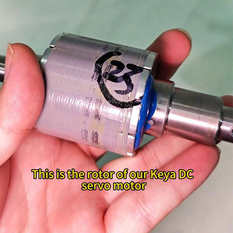 Exploring The Rotor of The Keya DC Servo Motor: A Closer Look - Jinan ...