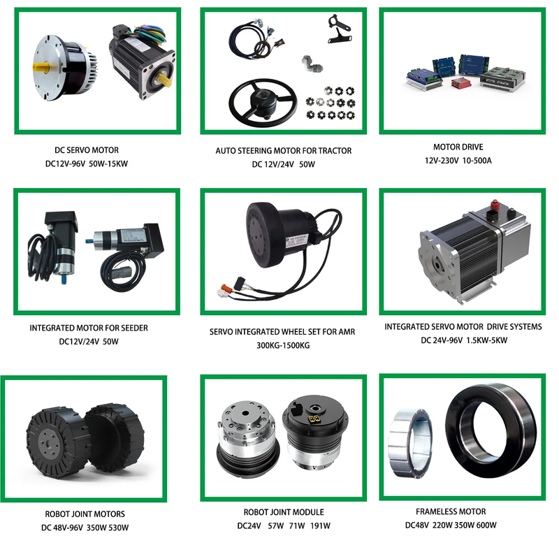 Heavy Load Agv Motor 48v 5kw High Power Brushless Servo - Buy heavy ...